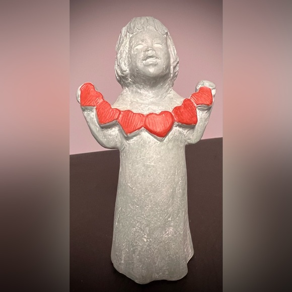 Isabel Bloom | Art | Isabel Bloom Usa Angel Love Red Hearts Sculpture ...